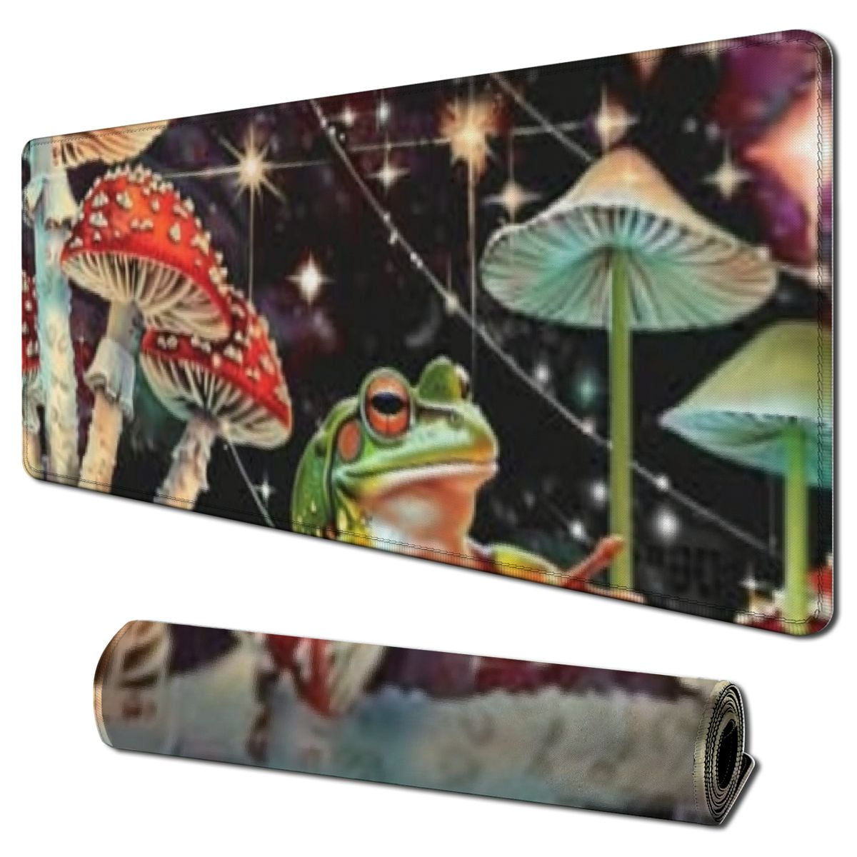 Heduofu Cute Forest Mushroom Moon Star Butterfly Snail Frog Mouse Pad ...