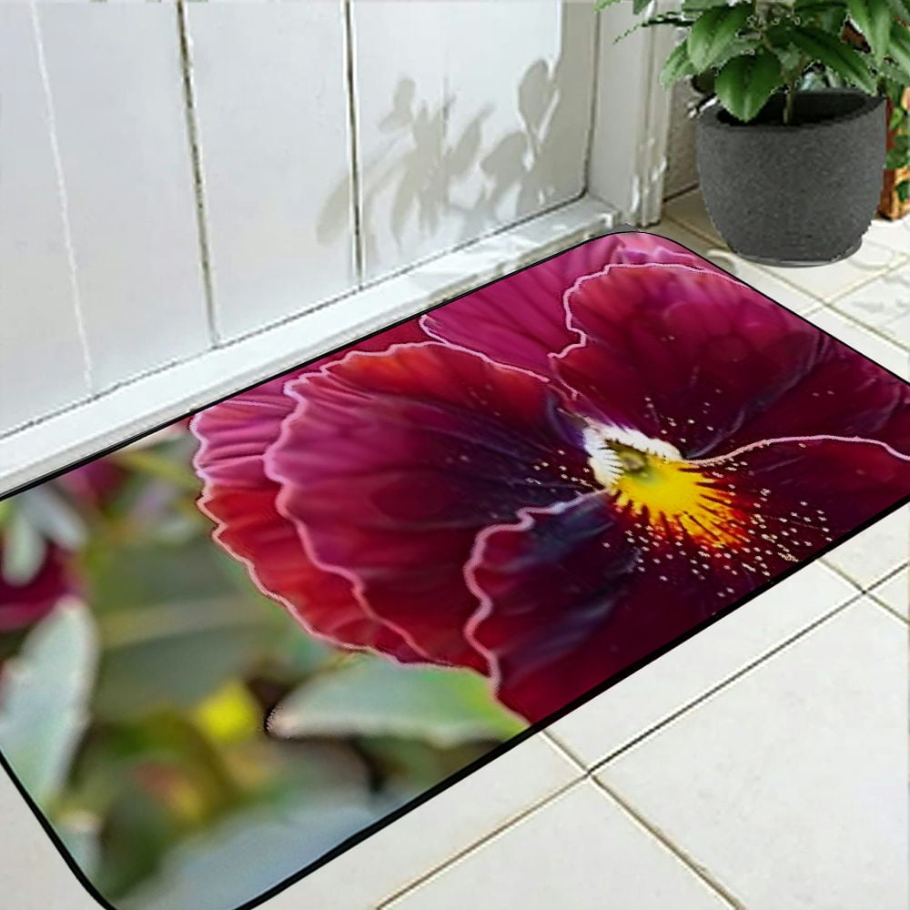 Heduofu Decorative Door Mat, Door Mat with Non-Slip Rubber Backing ...