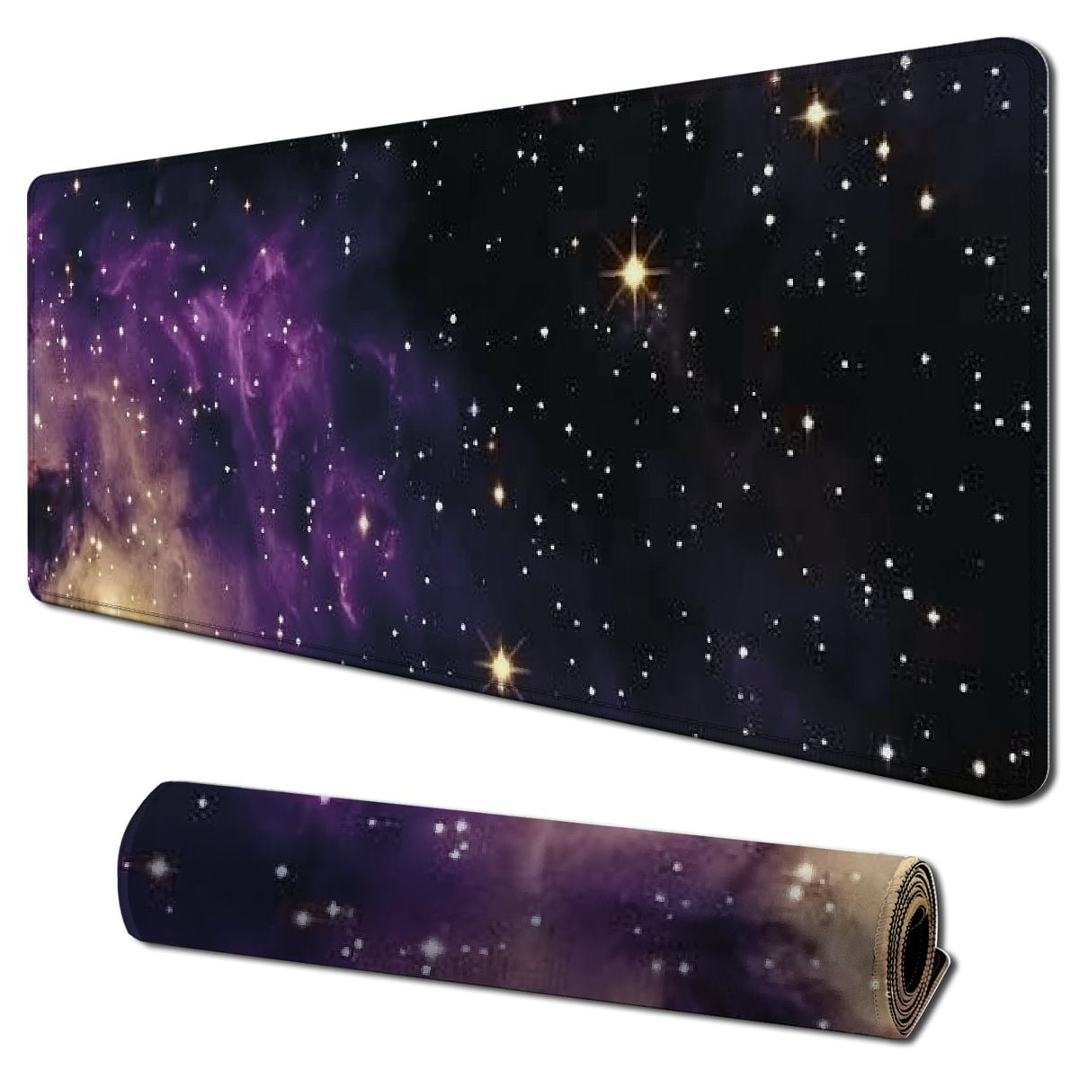 Heduofu Desk Mat, Galaxy Nebula Universe Space Extended Gaming Mouse ...