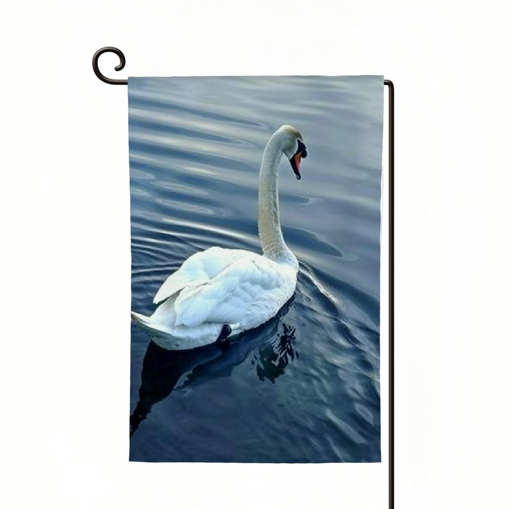 Heduofu Duck Garden Flag Farm Animal On Lake Water Home Flags Double ...
