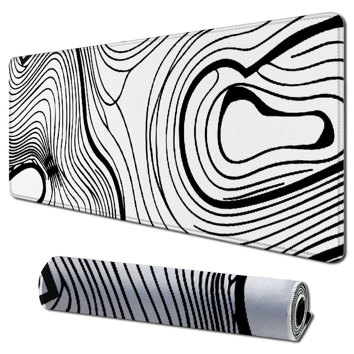 Heduofu Extra Large Gaming Mouse Pad , Extended Mousepad with Stitched ...