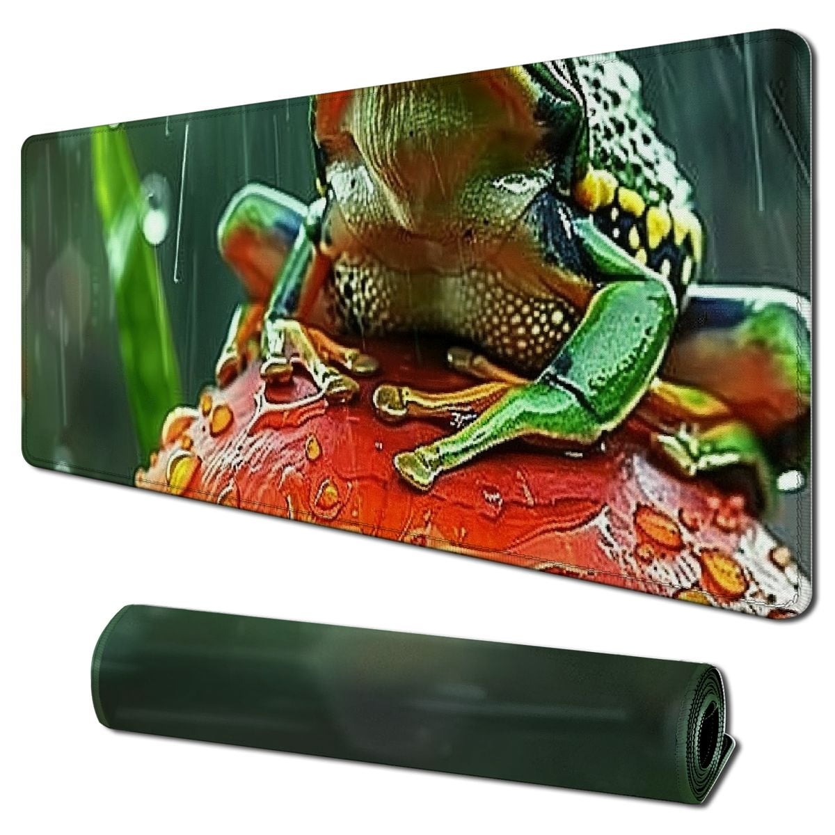 Heduofu Frog Mushroom Desk Mat Mouse Pad - Large Mouse Pad for Desk ...