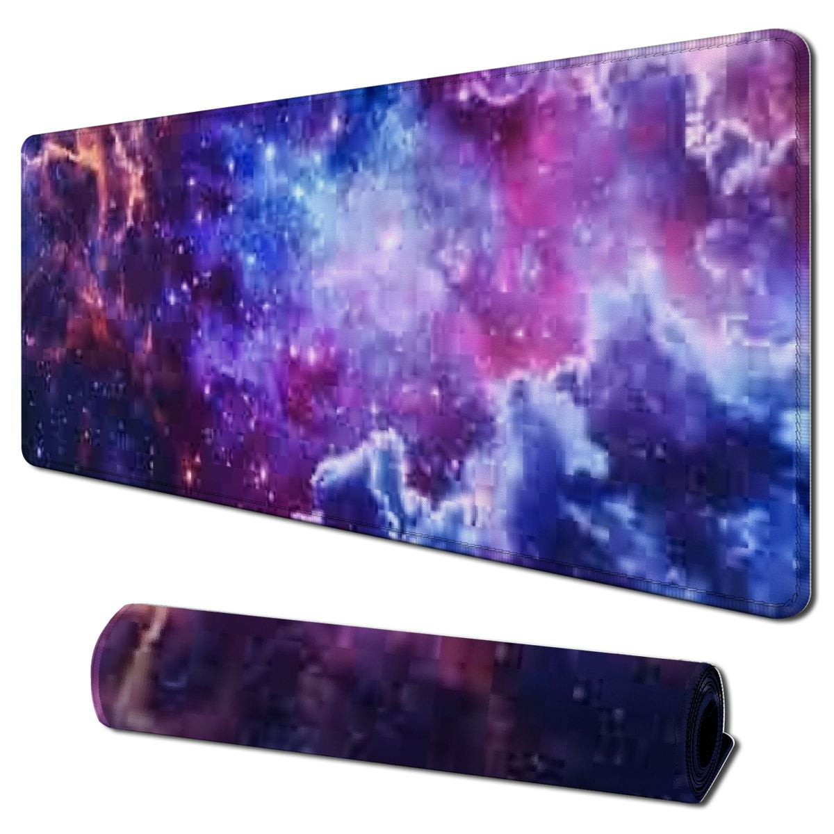 Heduofu Galaxy Large Gaming Mouse Pad, Nebula Universe Space Extended ...