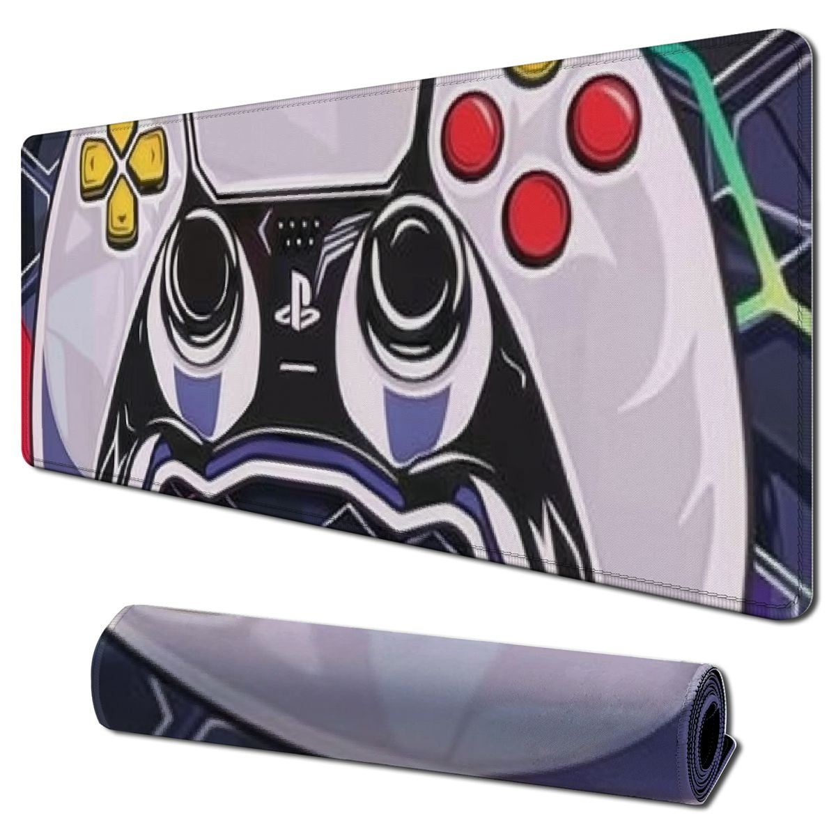 Heduofu Gaming Desk Mat Mouse Pad, Large Mouse Pad, Video Game Desk Mat ...