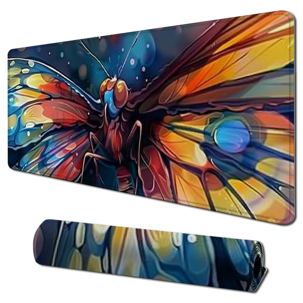 Heduofu Gaming Mouse Pad, Large Desktop Mouse Pad, Computer Keyboard ...