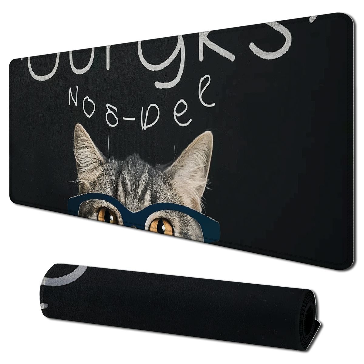 Heduofu I Love Math and Cats Cute Kitty Cat Mouse Pad - Gifts for Cat ...
