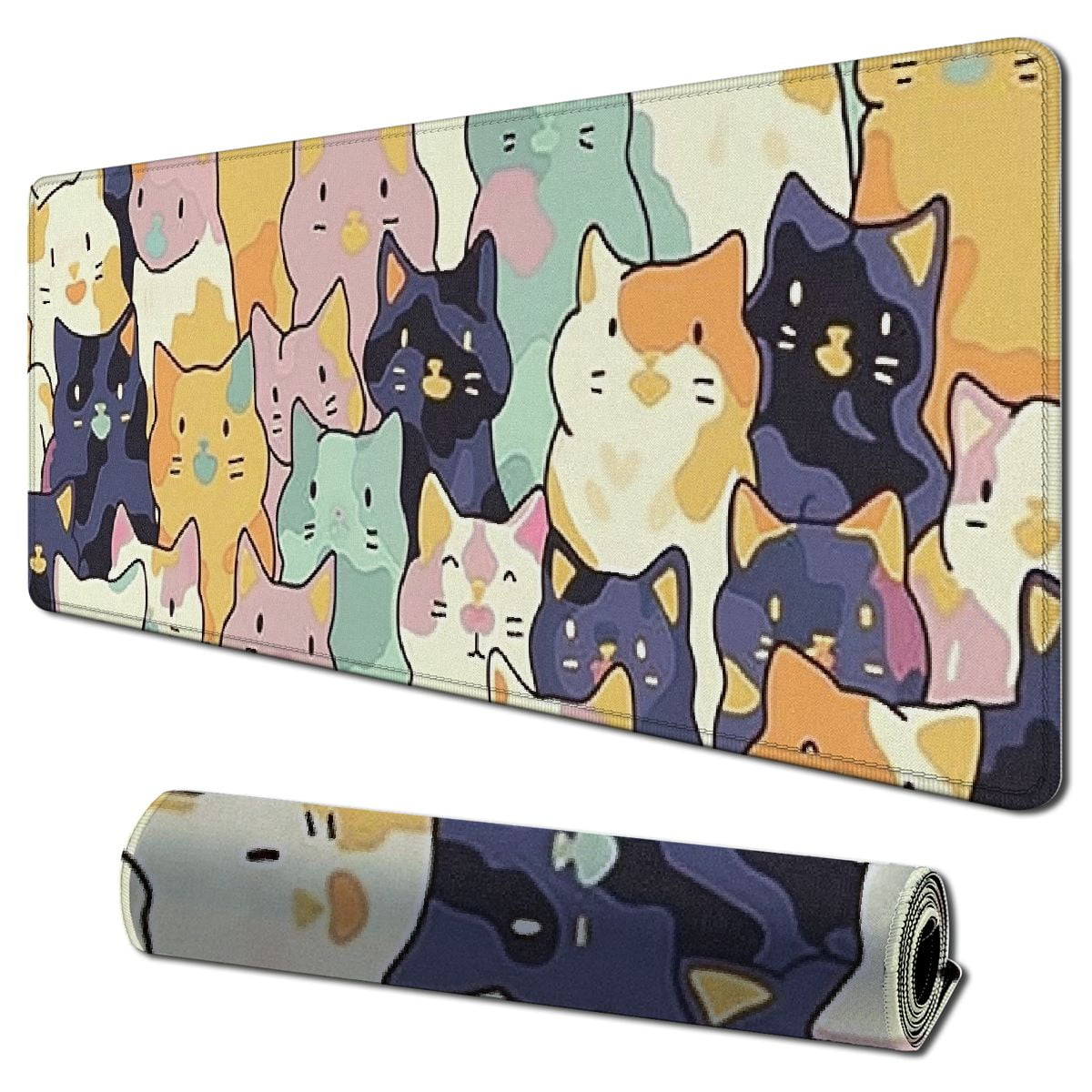 Heduofu Kawaii Large Mouse Pad XL Extended Gaming Mousepad Funny Cute ...