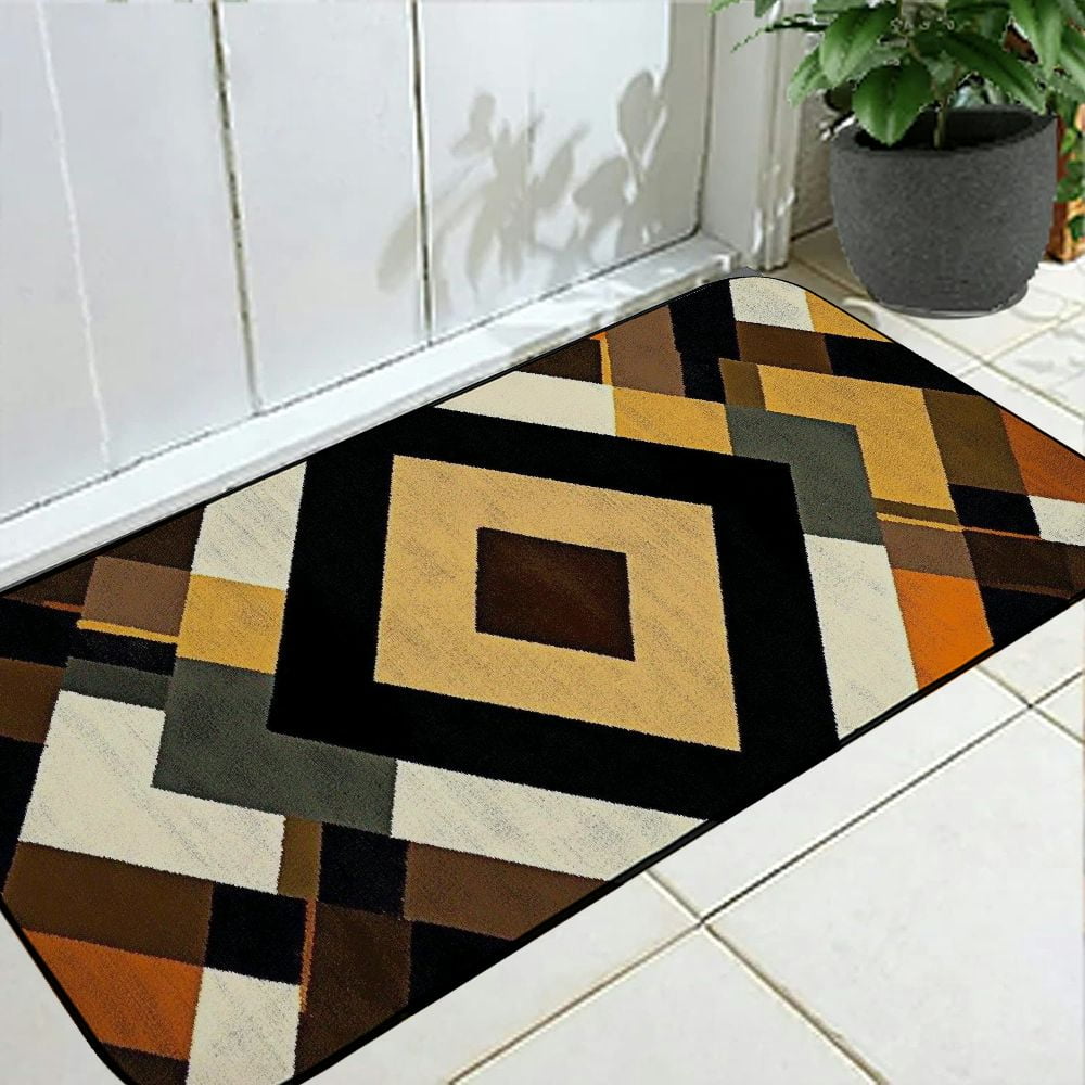 Heduofu Kitchen and Door Mat for Floor, Anti-Fatigue Mat Waterproof ...
