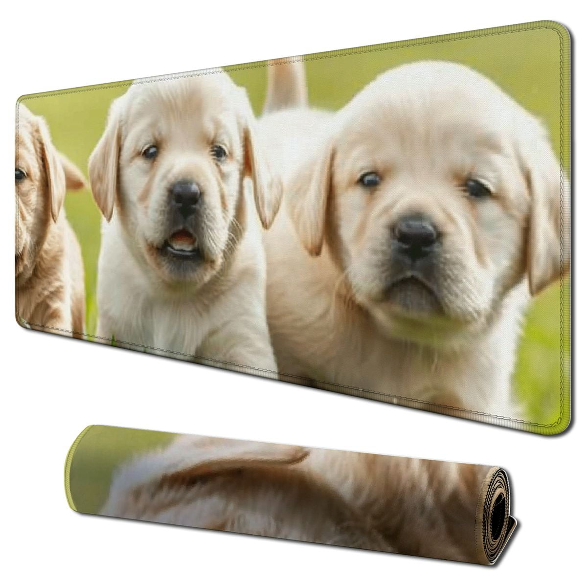 Heduofu Large Gaming Mouse Pad Lovely Puppy Cute Little Dogs Pets ...