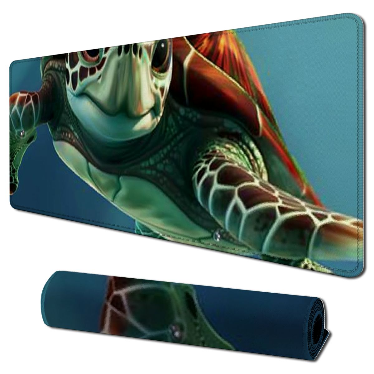 Heduofu Mouse Pad, Cute Mouse Pad, Little Sea Turtle Mouse Pad, Gaming ...