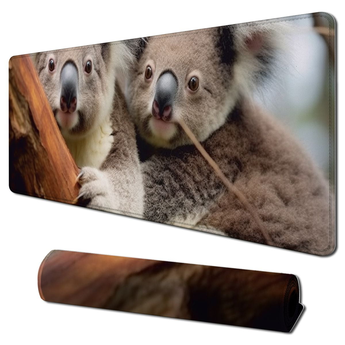 Heduofu Mouse pad with Anti-Slip Rubber Base, Easy Gliding,Computer ...