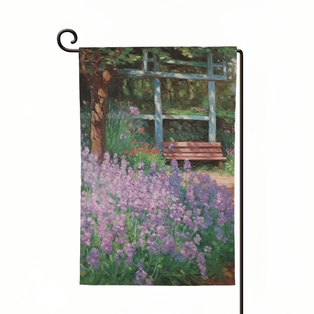 Heduofu Season Garden Flags Monet's GWelcome Garden Flag Vertical ...