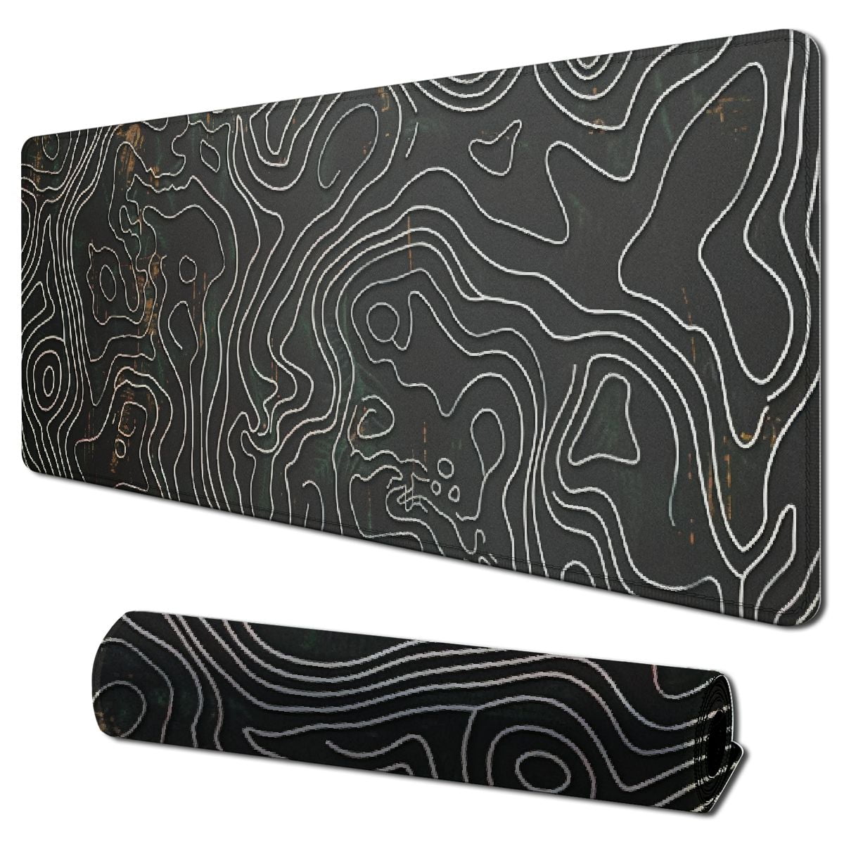 Heduofu Topographic Contour Extended Big Mouse Pad Large,Gaming Mouse ...