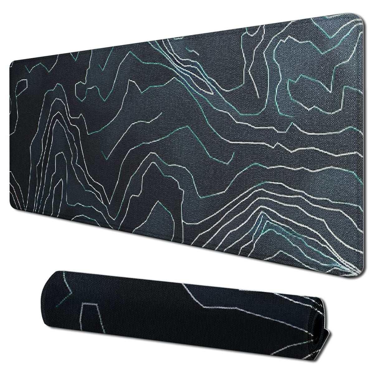 Heduofu Topographic Contour Extended Big Mouse Pad Large,Gaming Mouse ...