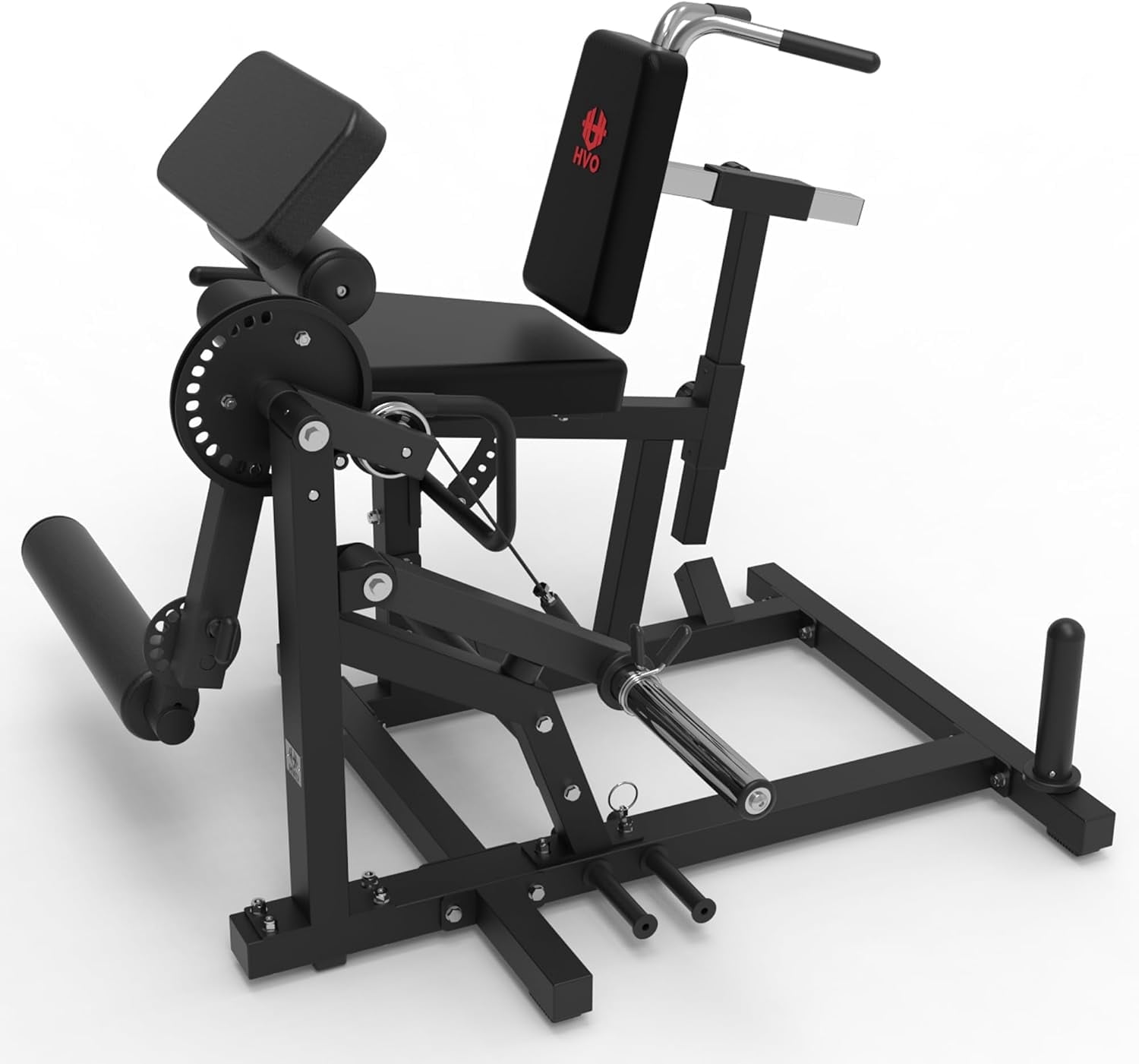 HeeH Leg Extension and Curl Machine - Adjustable Seated & Lying Leg ...