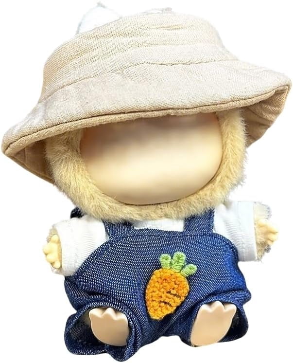 HeeHom 17cm Dolls Clothes - Handmade Outfit Set with Removable ...