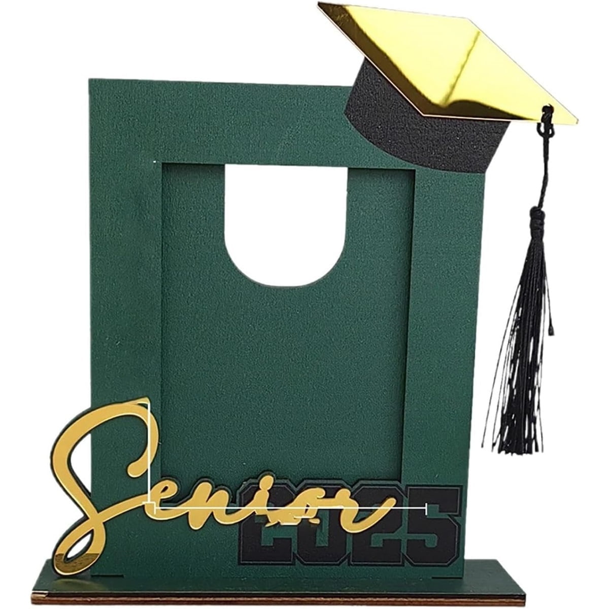 HeeHom 2025 Graduation Frame with Tassel Holder - Class of 2025 Wooden ...