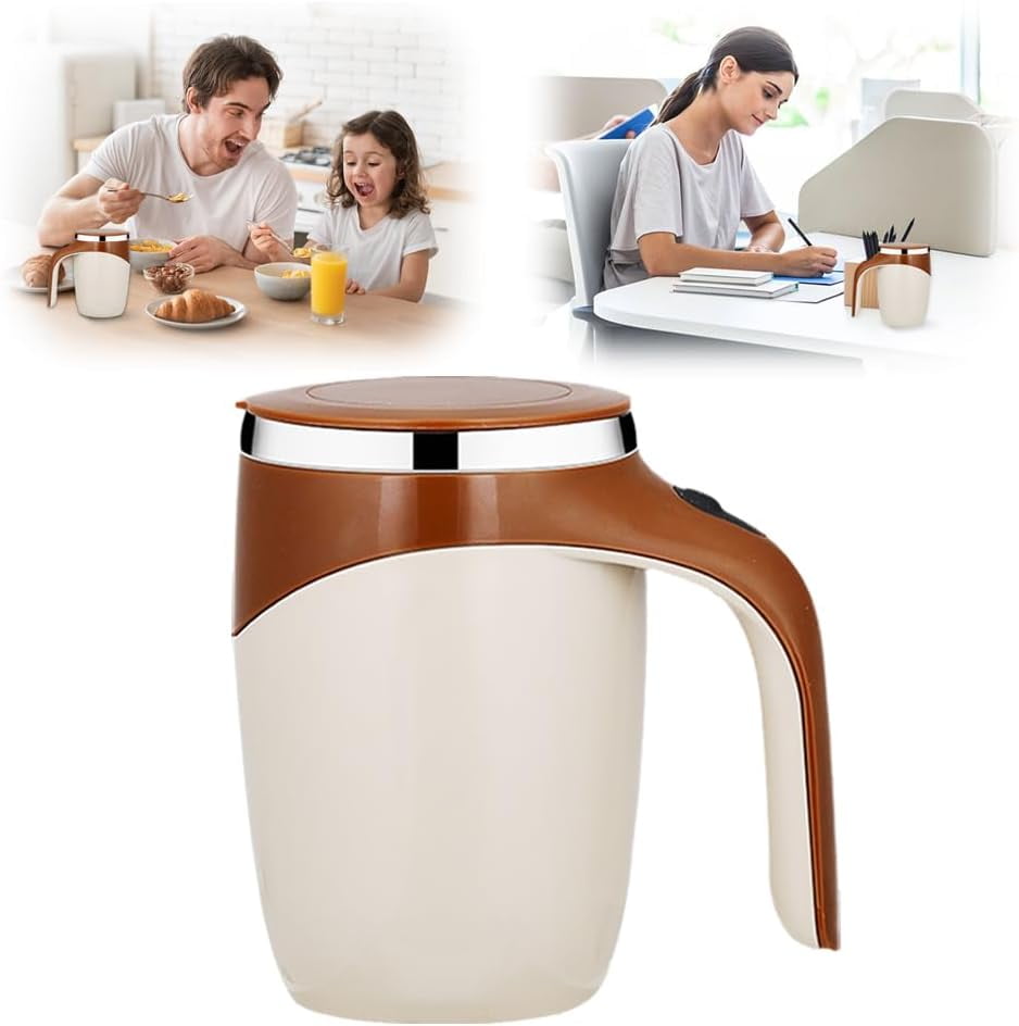 HeeHom Automatic Magnetic Stirring Coffee Mug, 2024 New Self Stirring ...