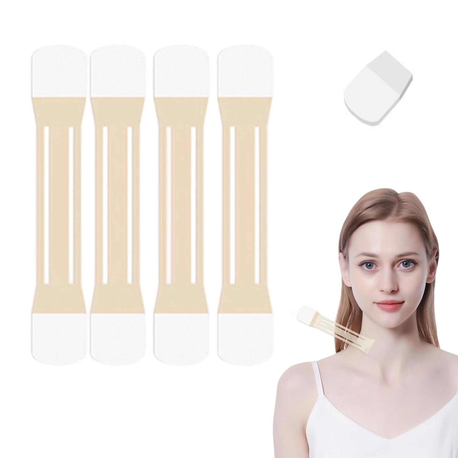 HeeHom Celestica Instant Neck Lift Tape - Invisible Turkey Neck ...