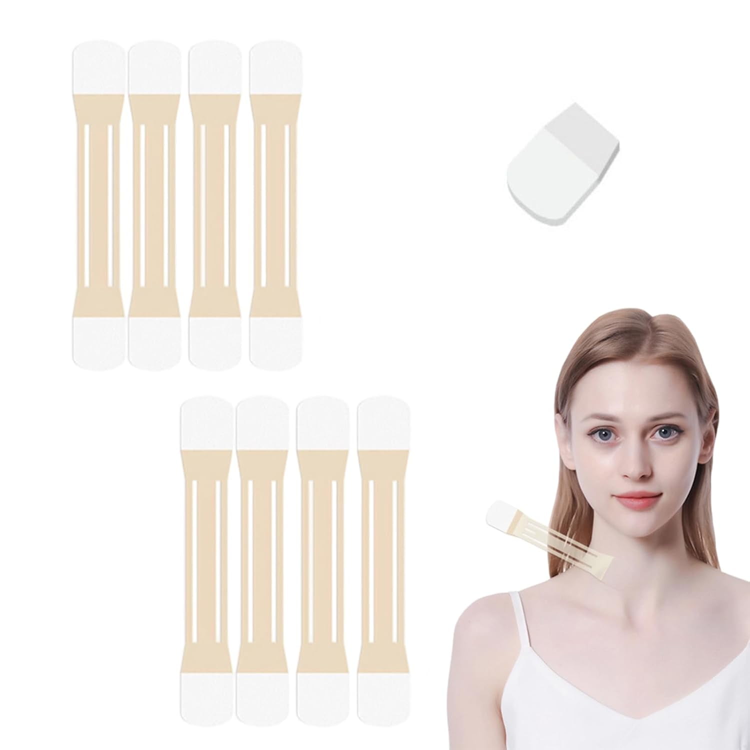 HeeHom Celestica Instant Neck Lift Tape - Invisible Turkey Neck ...