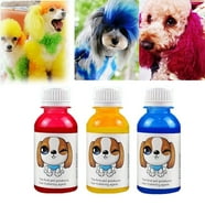 OPAWZ Permanent Dog Hair Dye, Pet Hair Dye Safely Used by Grooming ...