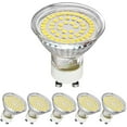 HeeHom GU10 LED Light Bulbs 5W,Warm white 2700K, 500LM,110-220V,120 ...
