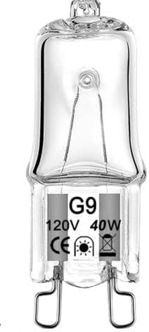 HeeHom Halogen 10 Watt 12 Volt Light Bulbs 2 Pin G4 Base-10 Pack Long ...