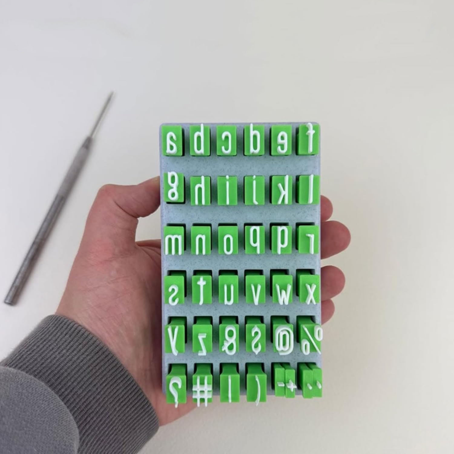 HeeHom Letter Stamps for Clay Pottery & Polymer Clay | Uppercase ...