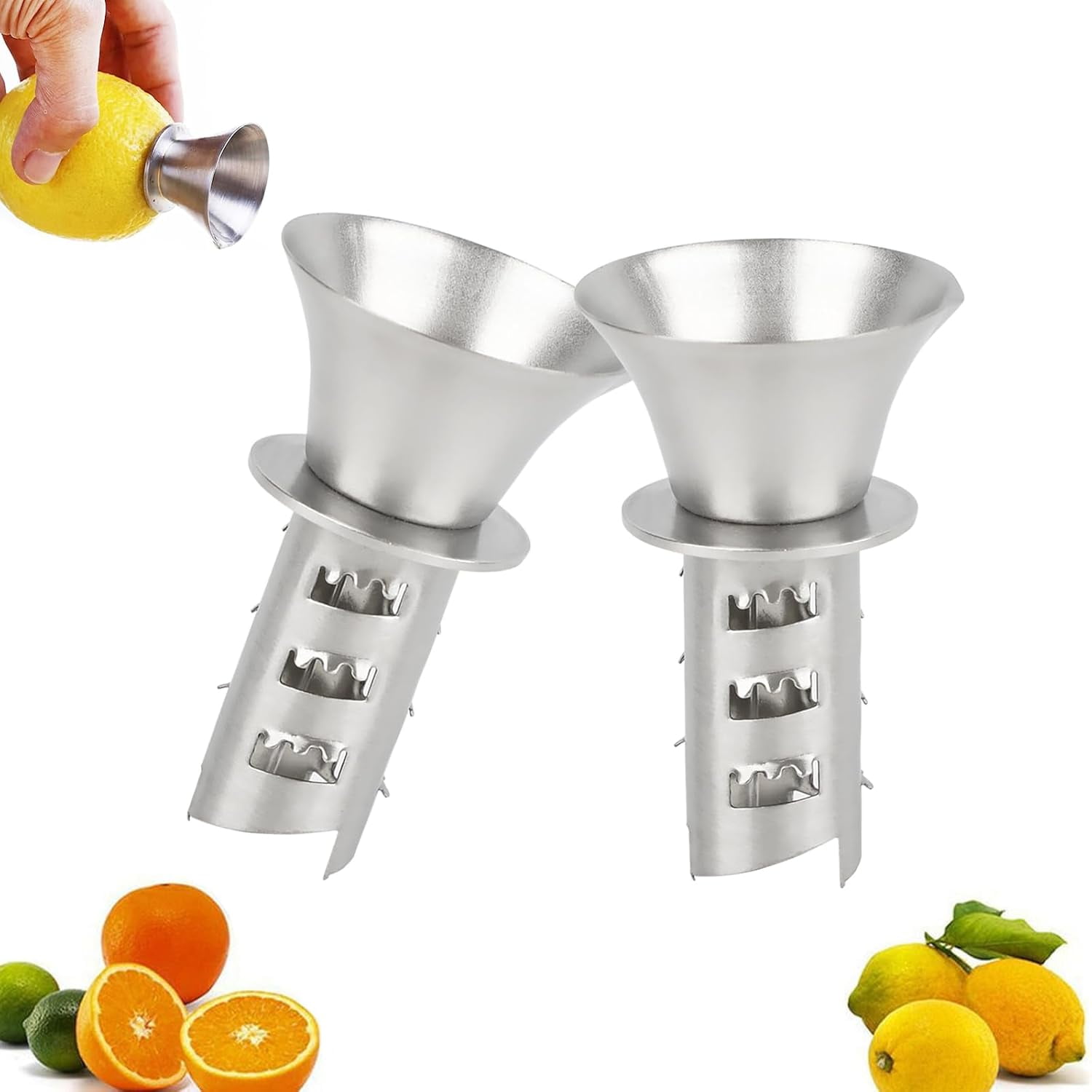 HeeHom Manual Lemon Squeezer, Handheld Citrus Juicer for Cocktails ...