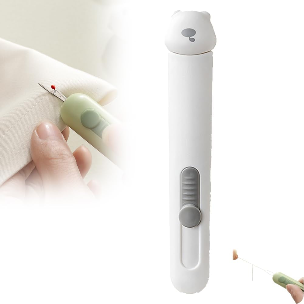 HeeHom Mini Portable 2 in 1 Needle Threader & Seam Ripper, Retractable ...