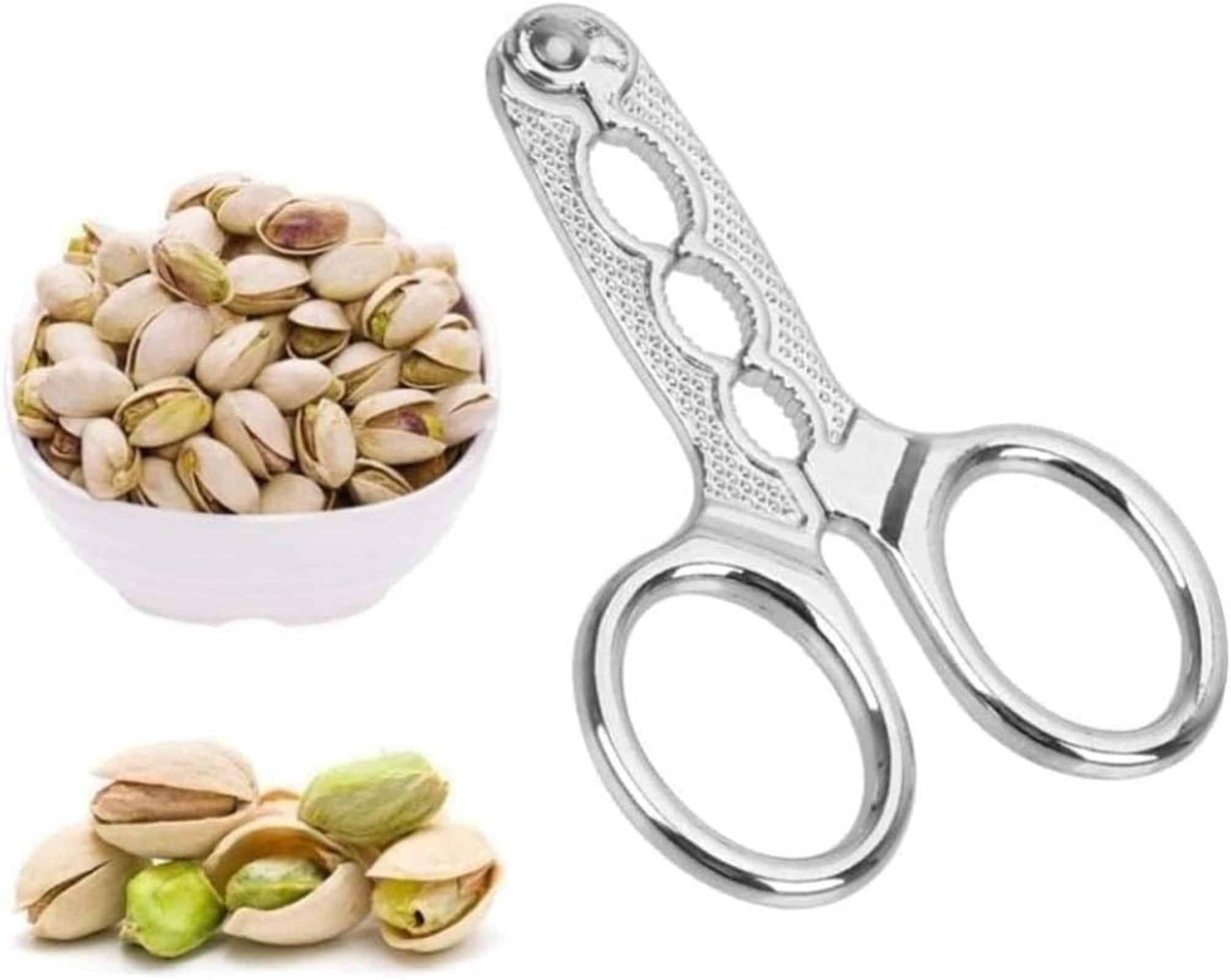 HeeHom Nut Crackers for All Nuts - 3 Size Stainless Steel Tool | Save ...
