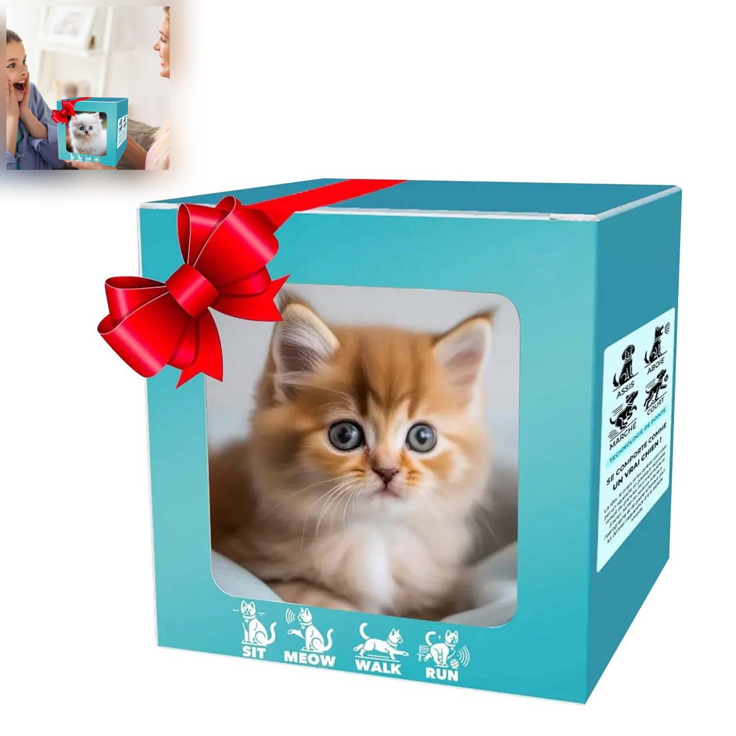 HeeHom Realistic Robot Dog Puppy - Interactive AI Pet Companion for ...