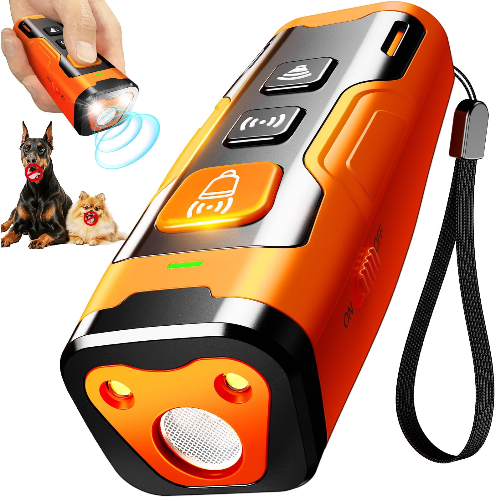 HeeNzz Dog Bark Deterrent SBF3 Devices for Own or Neighbor's Dog ...