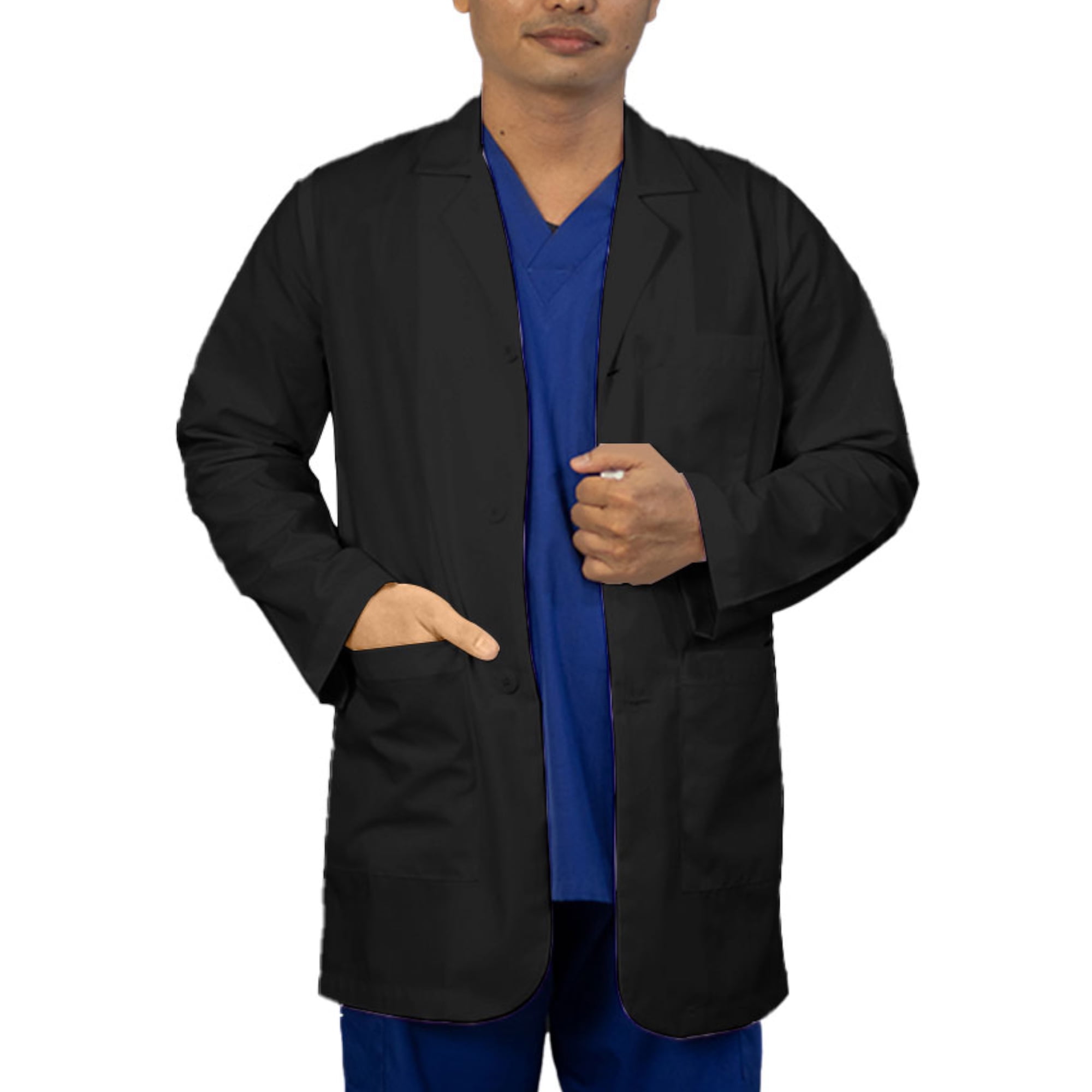 HeedFit Panda Uniform 31" Lab Coat for Men, Professional, Custom Fit ...