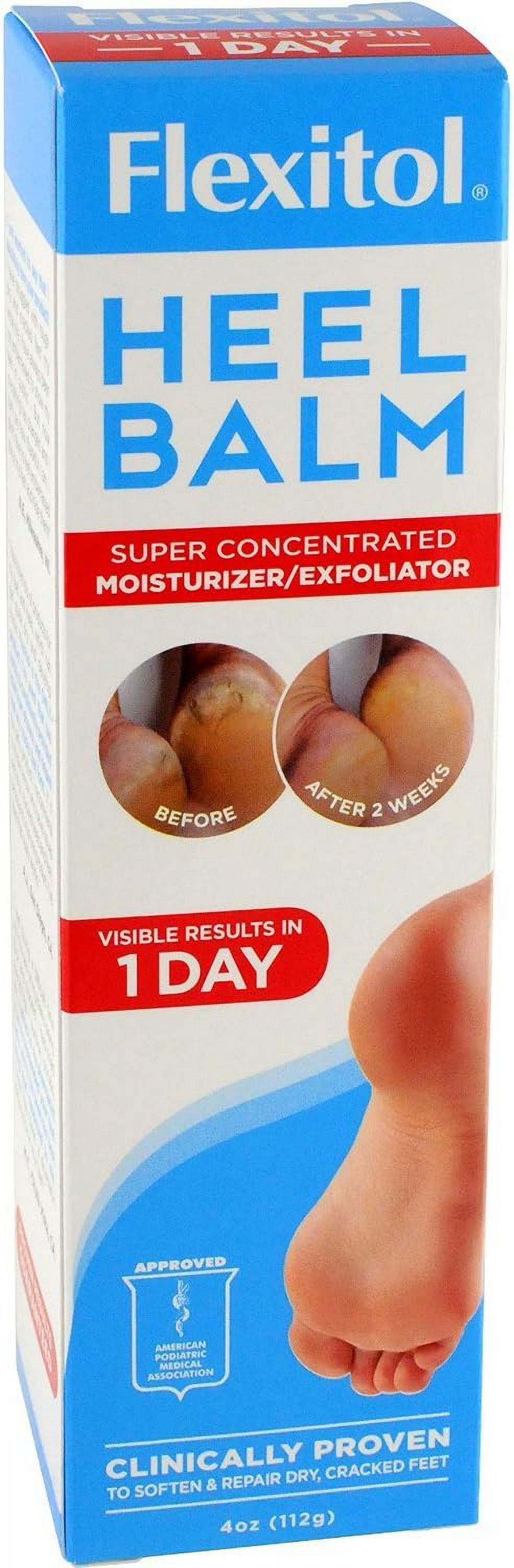 Heel Balm, Rich Moisturizing & Exfoliating Foot Cream, Original Version ...