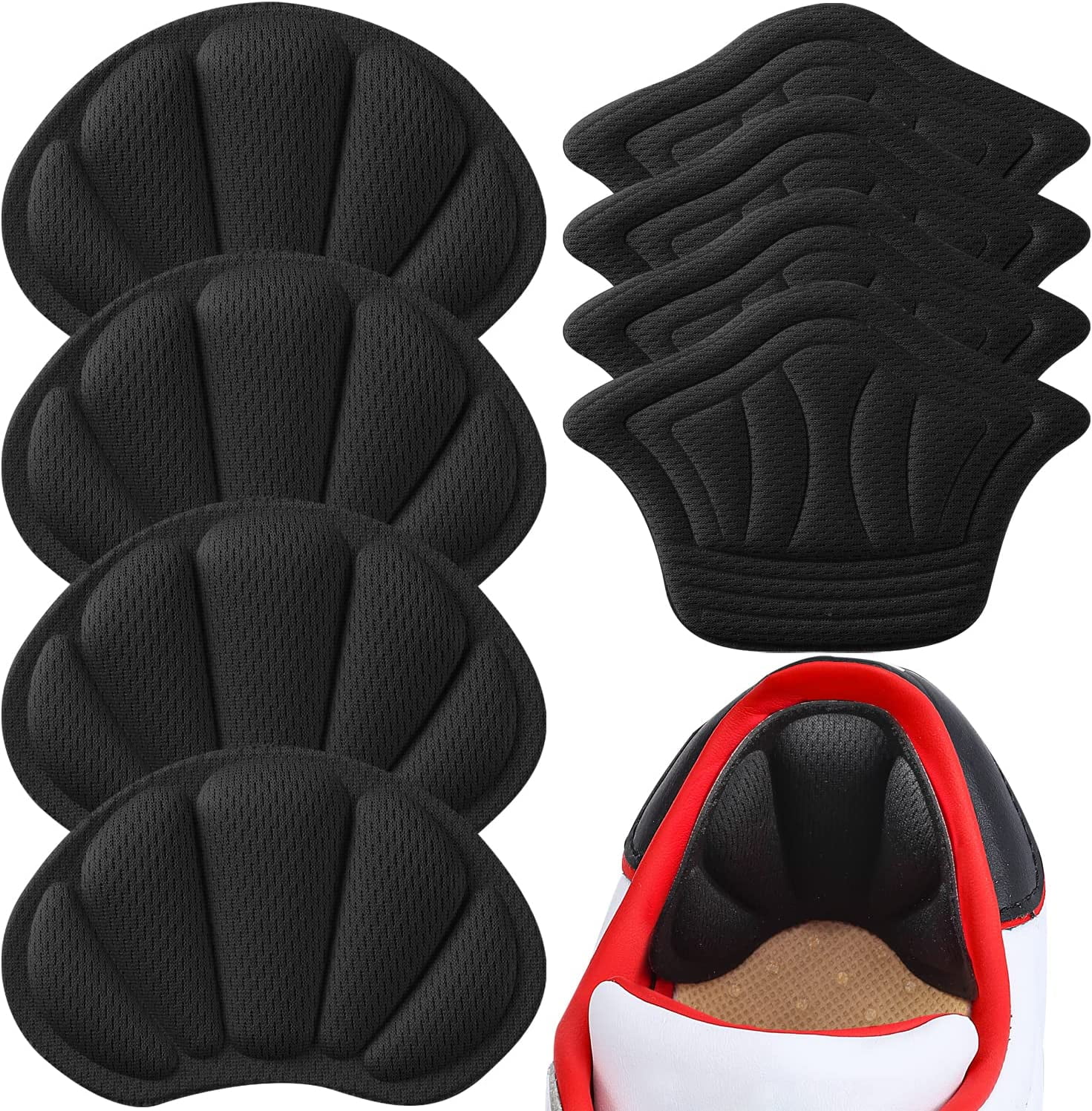 Heel Cushion Pads, Adhesive Back of Heel Grips Inserts for Boots, Too ...