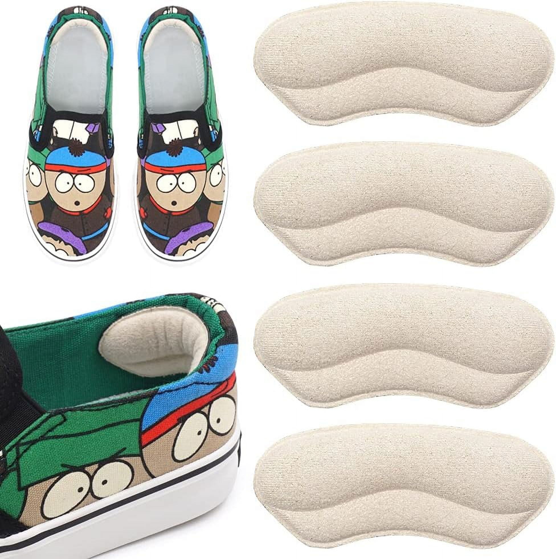 Heel Grips for Kids, Self-Adhesive Heel Cushion Extra Volume to Too ...