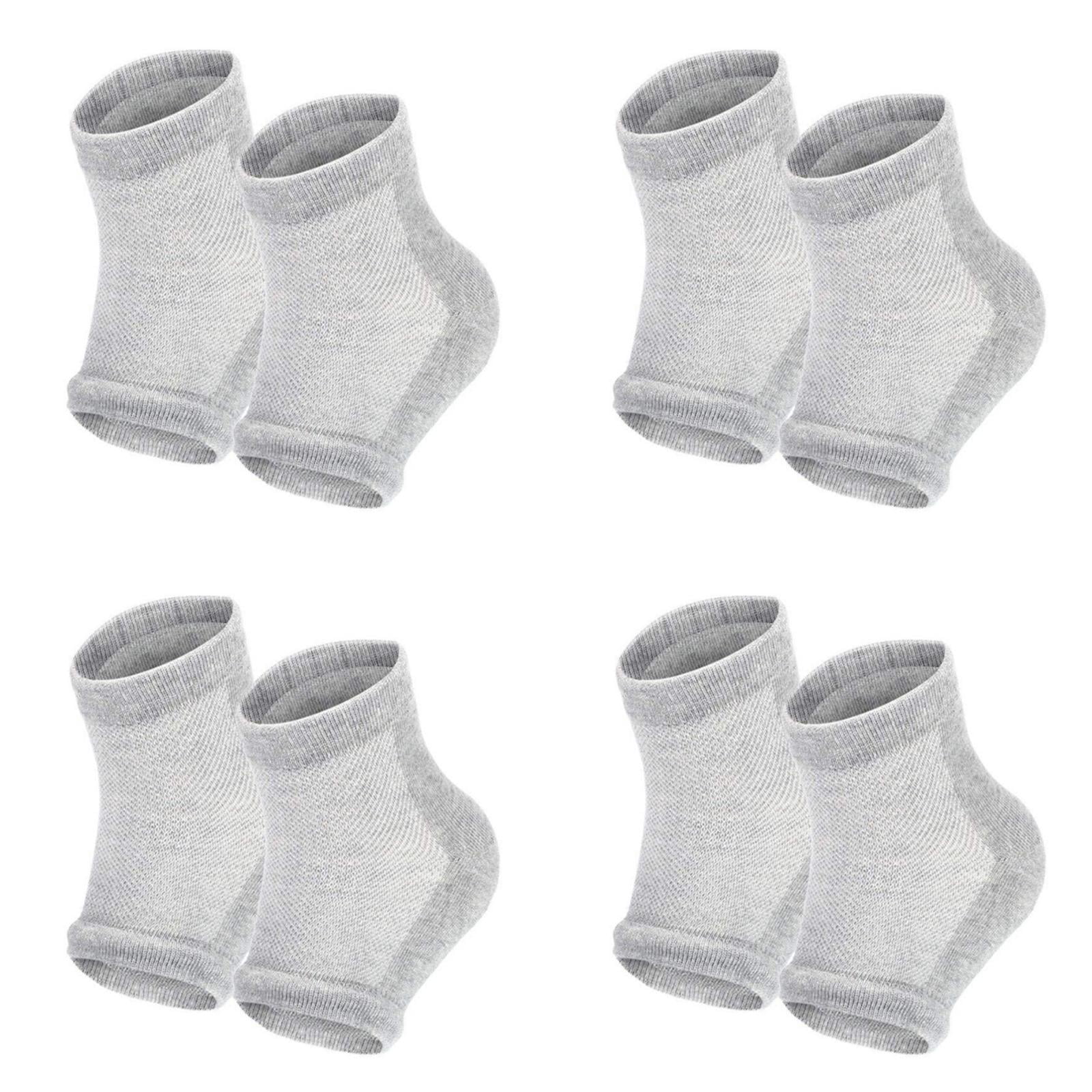 Heel Moisturizing Socks Open Toe Socks Gel Heel Socks Foot Toeless Heel ...