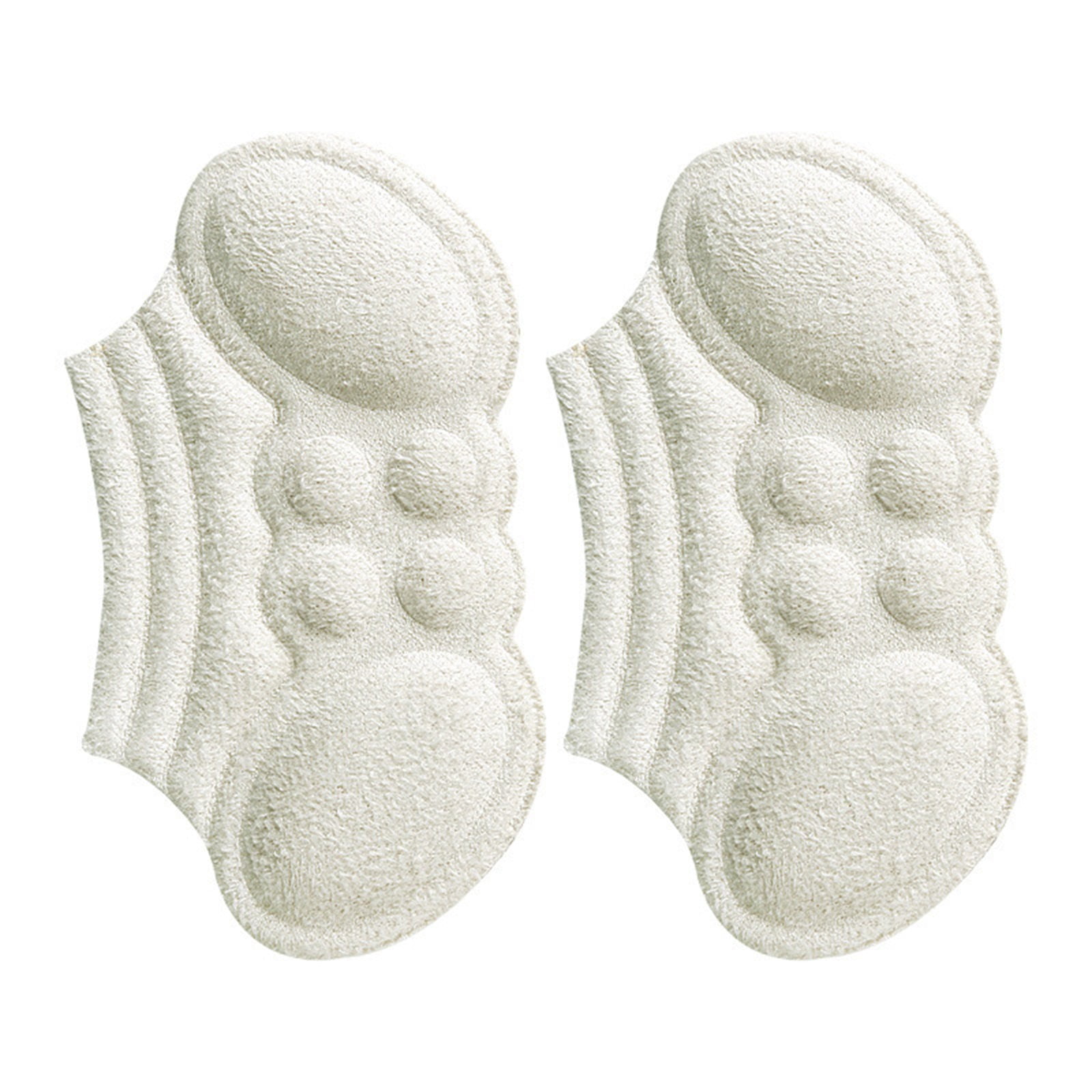 Heel Pads for Shoes Massage Feet Big Self Heel inserts Hand Scrub for ...