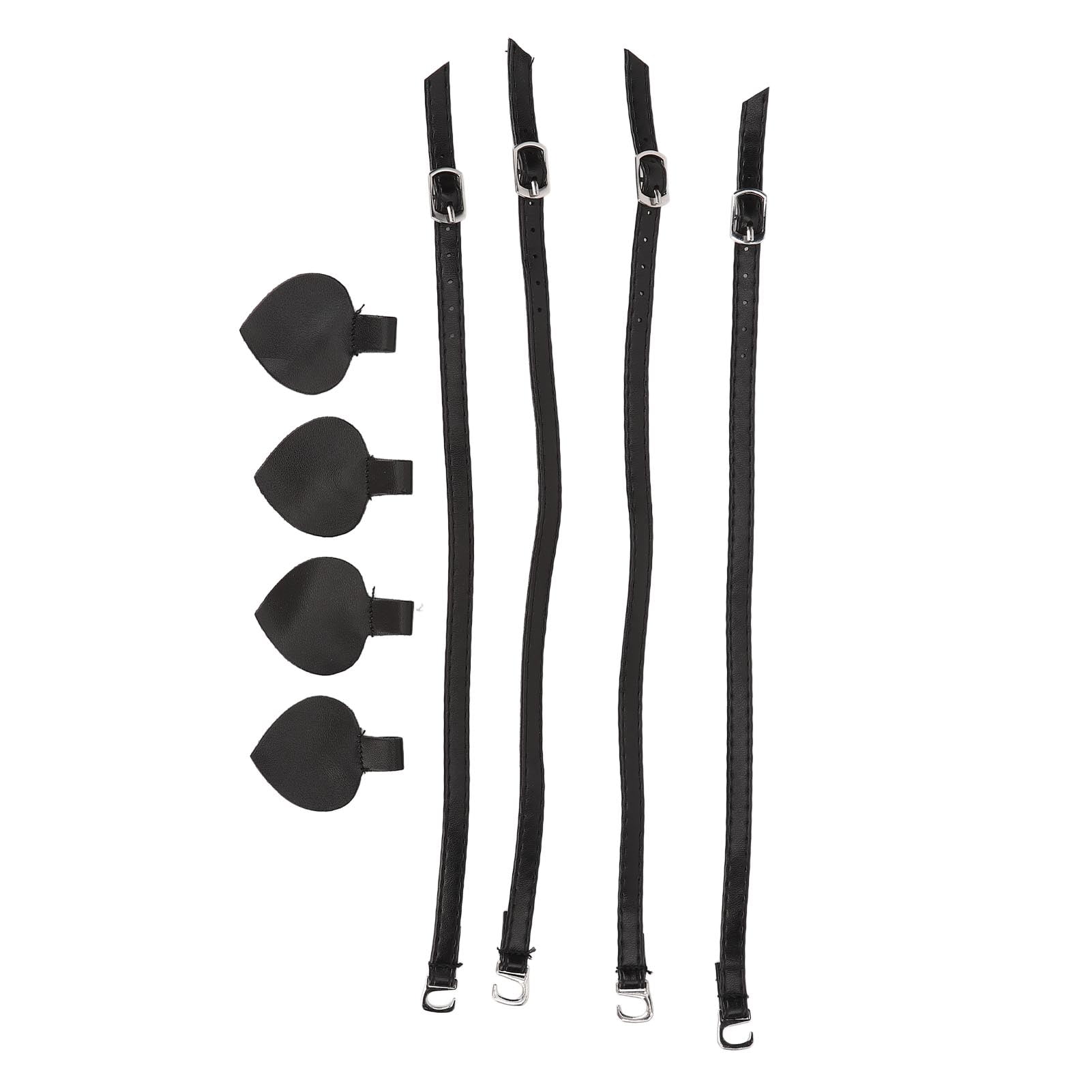 Heel Straps,Heels Shoe Straps Seaming Free Skid Soft PU Matt Black Firm ...