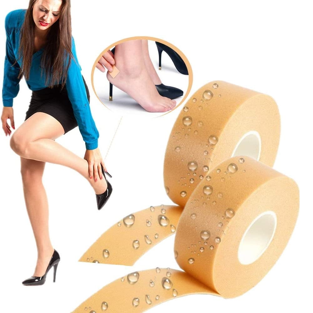 Heel Tape - First Aid Waterproof Heel Grips for Shoes, Foot Cushion ...