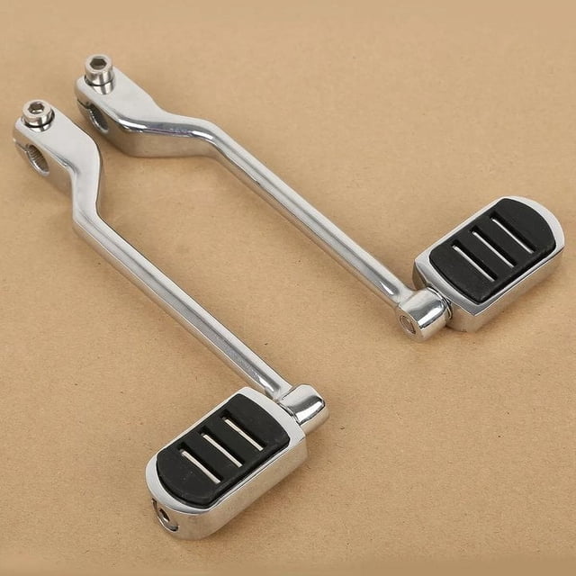Heel Toe Shift Pegs for Custom Bike Touch, Mirror Chrome Lever Extended ...