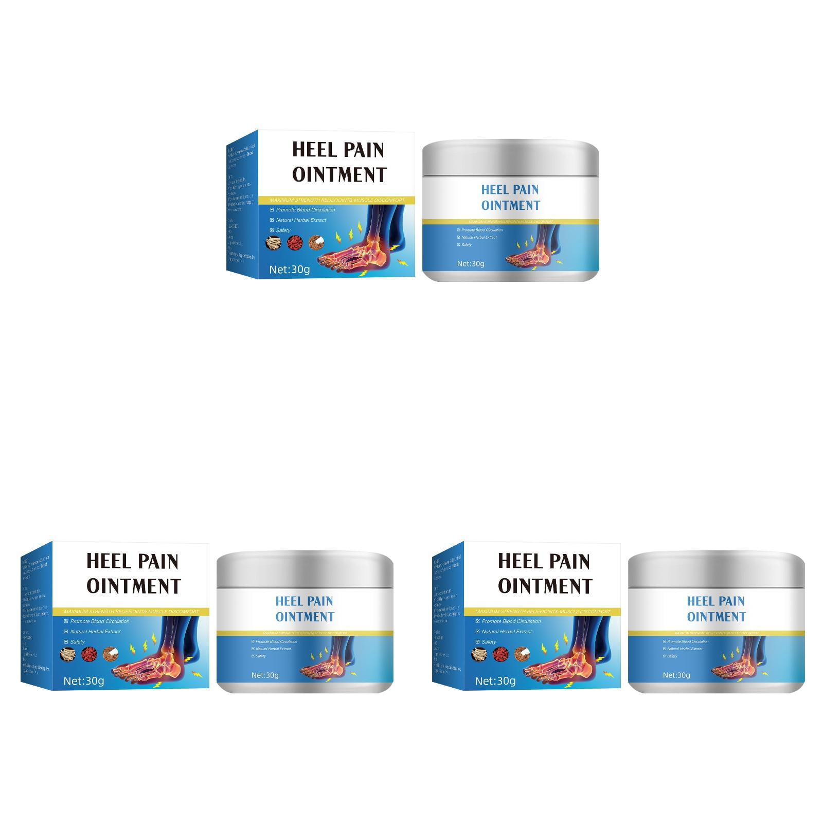 Heel Toe Toe Arching Relief Cream Joint Bunion Heel Spur Massage Care ...