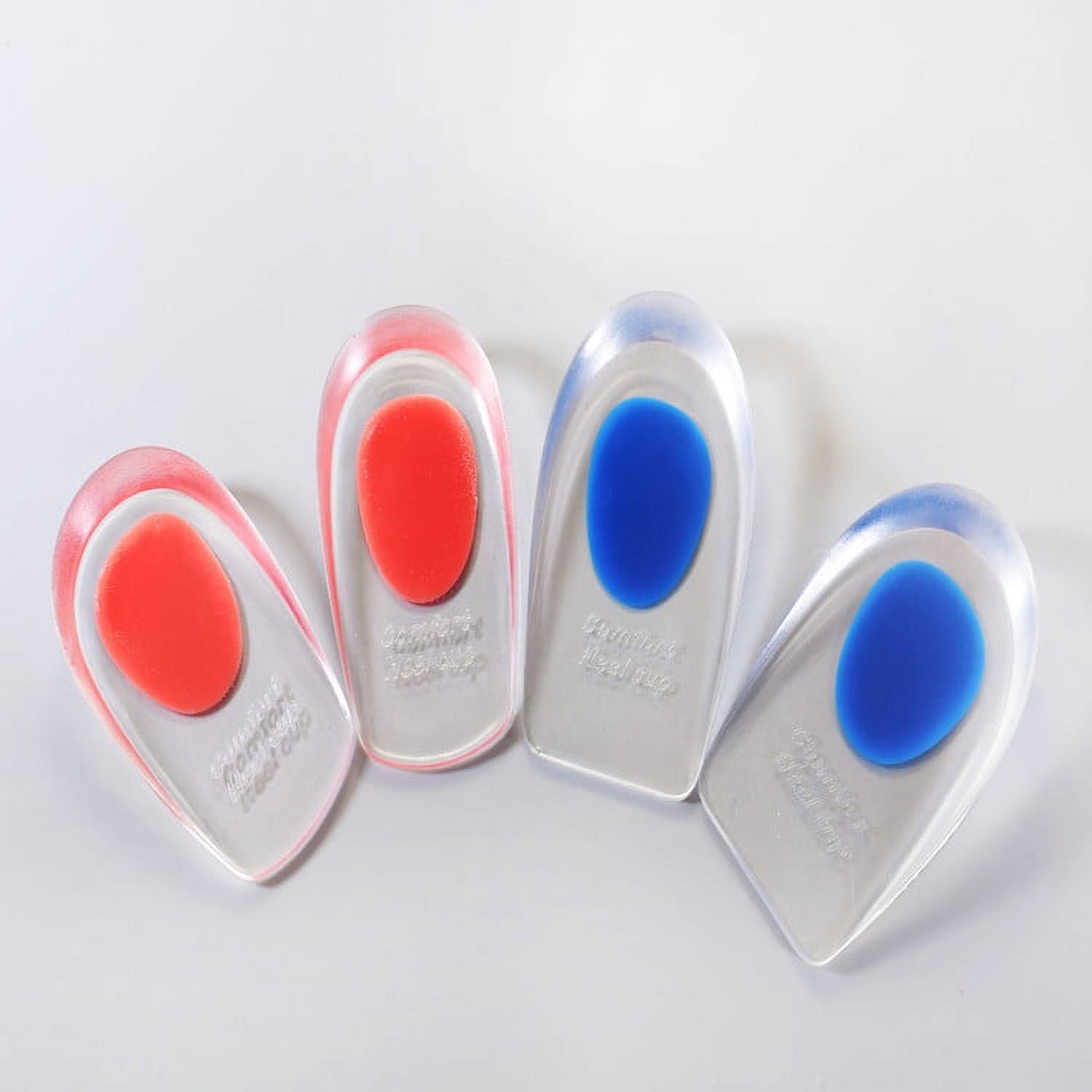 Heel pad silicone heel cup anti-foot pain insole bone spur heel shock ...