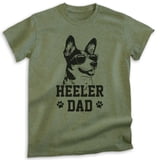 Heeler Dad, Unisex Men's Shirt, Australian Cattle Dog, Heeler Owner ...