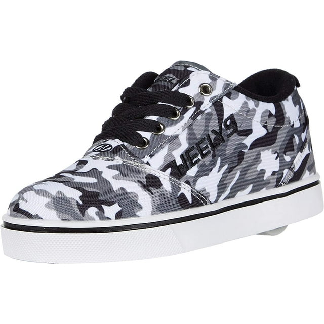 Heelys Unisex Kids Pro 20 Prints Casual Skate Shoe, Charcoal Grey Camo ...