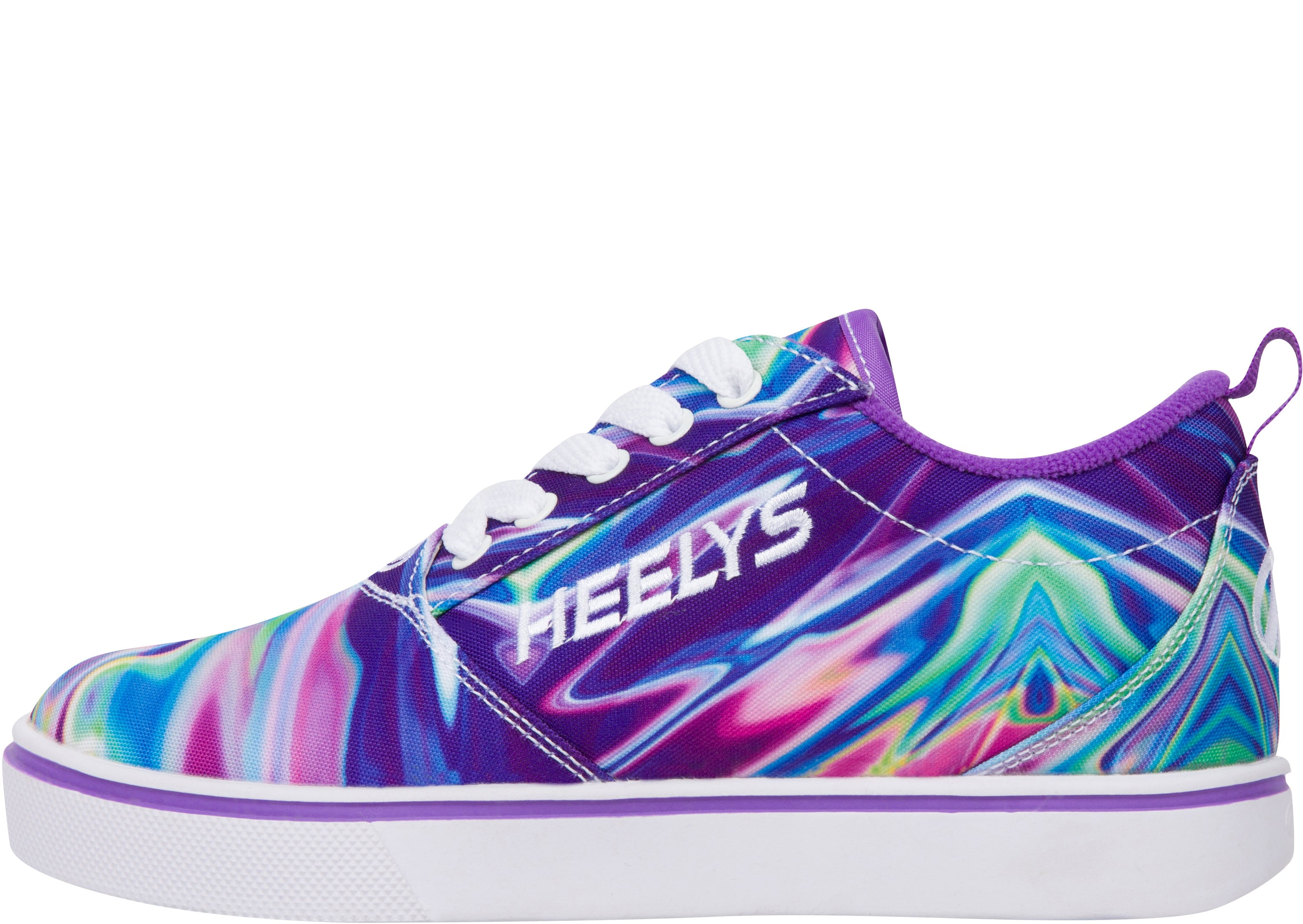 Heelys Pro 20 Prints GS Girls Shoes Size 13, Color: Purple/Multicolored ...