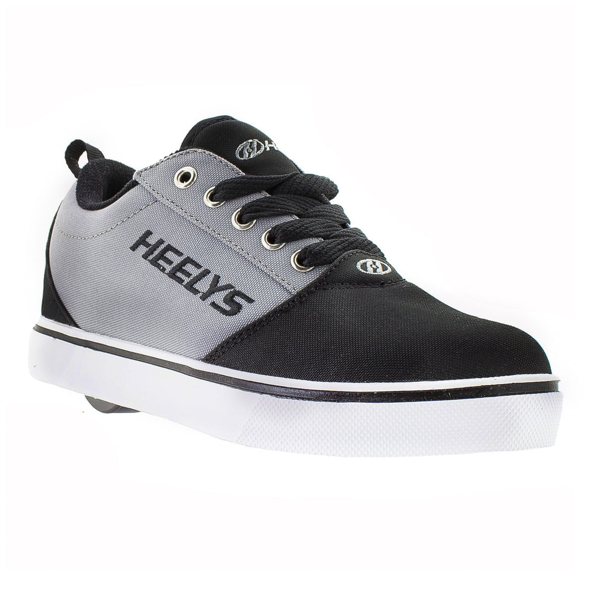 Heelys Unisex Kids Pro 20 Wheeled Shoe, Black/Grey, Canvas Upper, Size ...