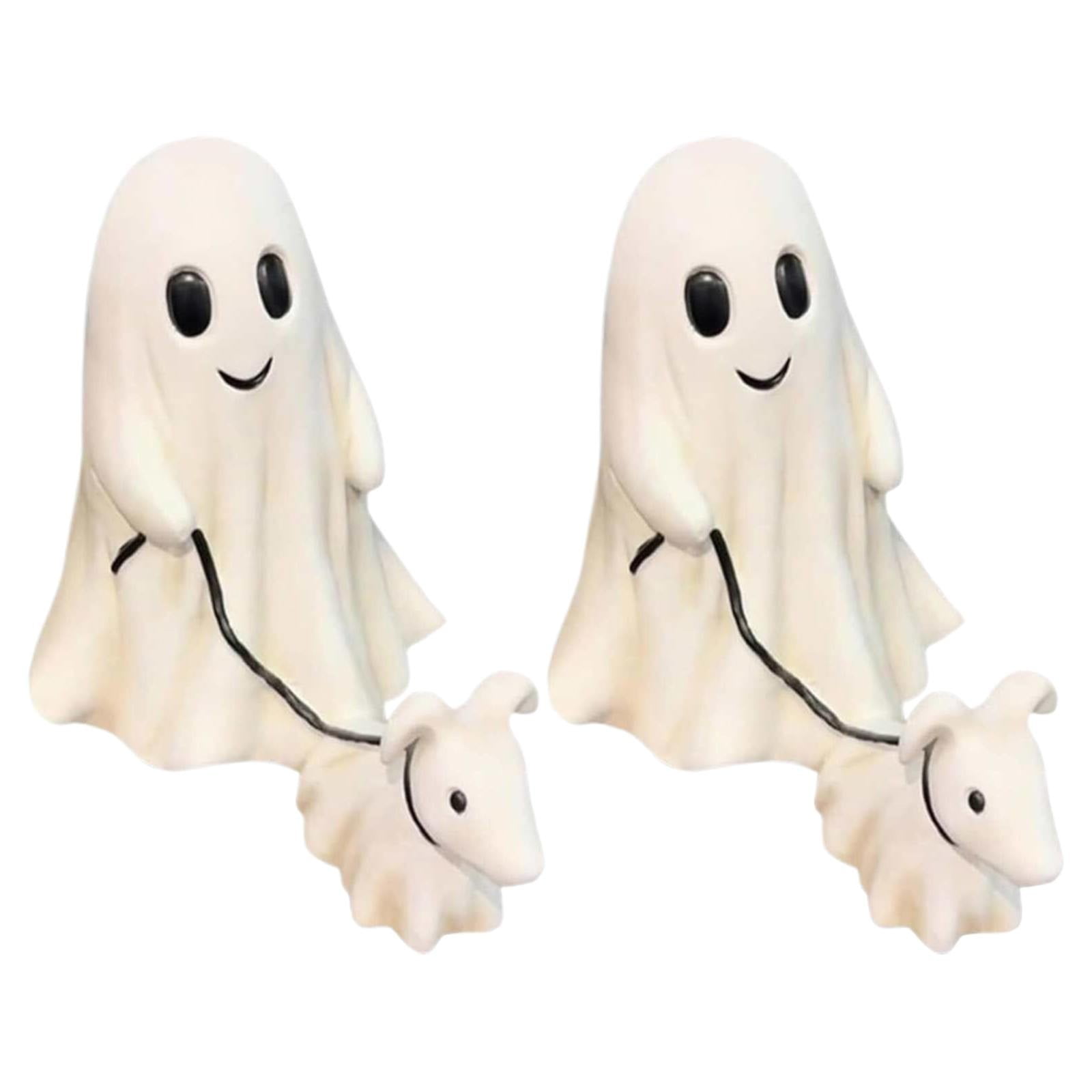 Hefengsx Walking Dog Statue Dog Halloween Figurine Halloween Dog ...