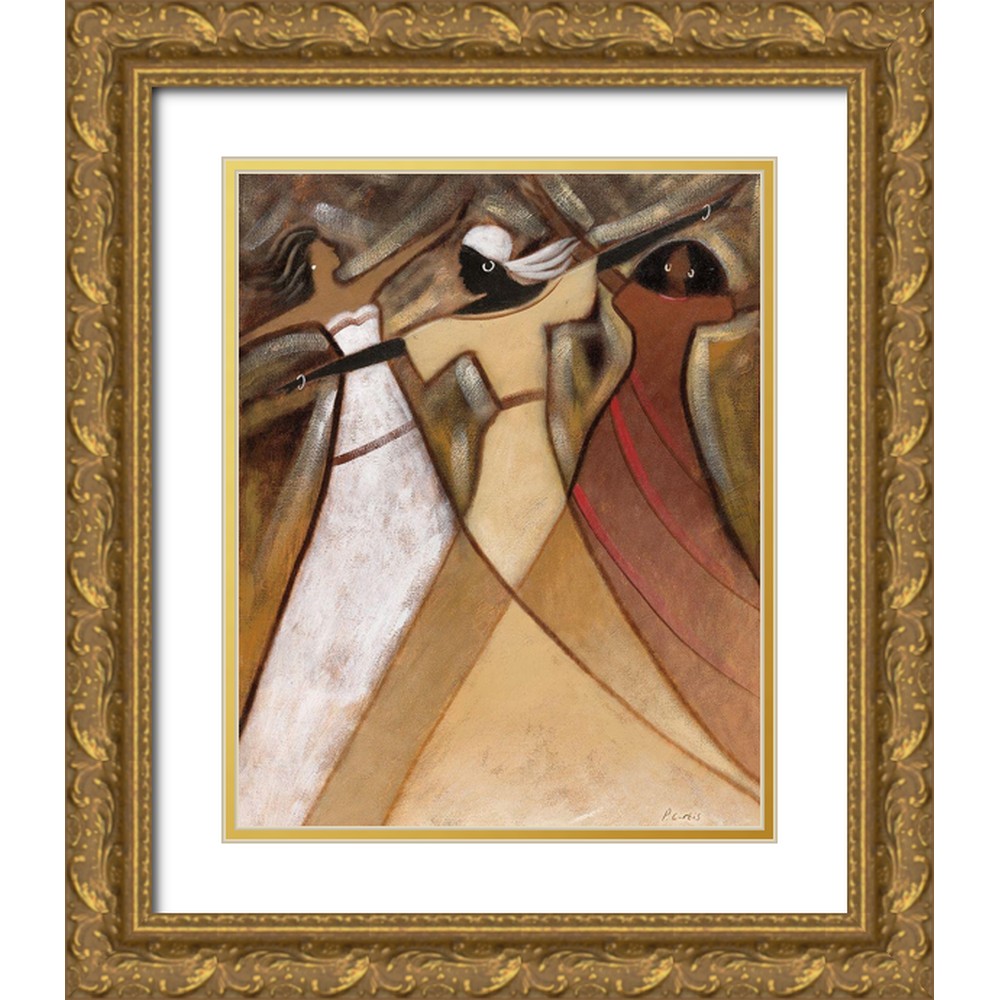 Hefferan, Rob 12x14 Gold Ornate Wood Framed with Double Matting Museum ...